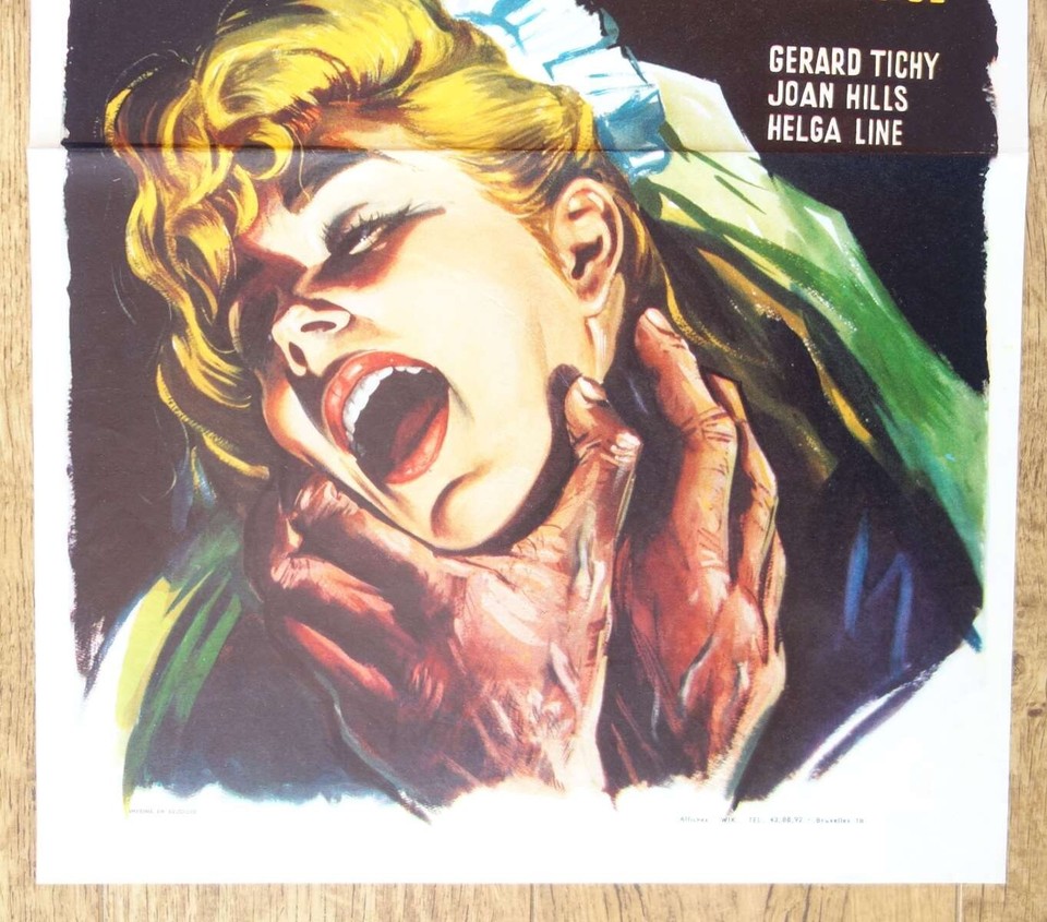 BLANCHEVILLE MONSTER horror Edgar Allan Poe original belgian movie ...