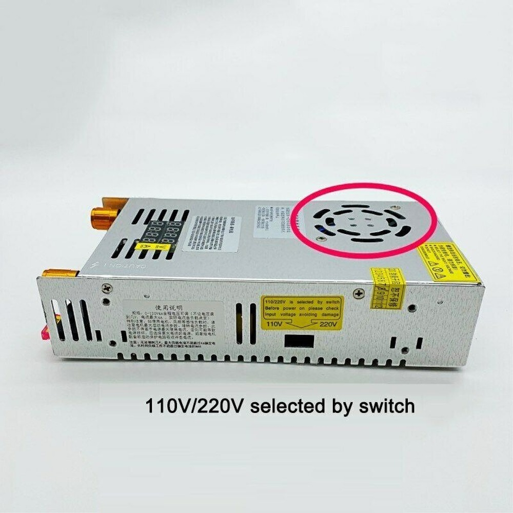 Adjustable DC Power Supply Current limiting Power Transforme 480W 300V ...