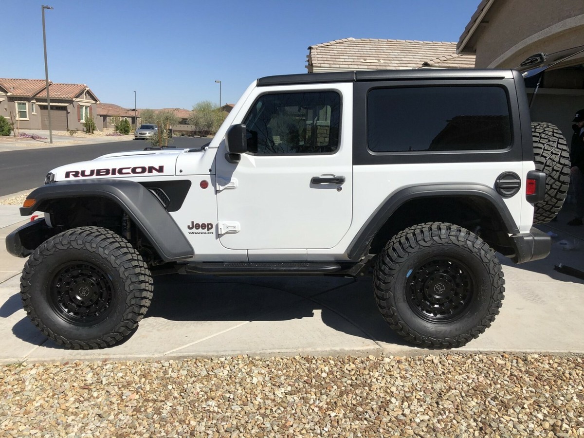 Jeep Wrangler 4 Door Black Rims