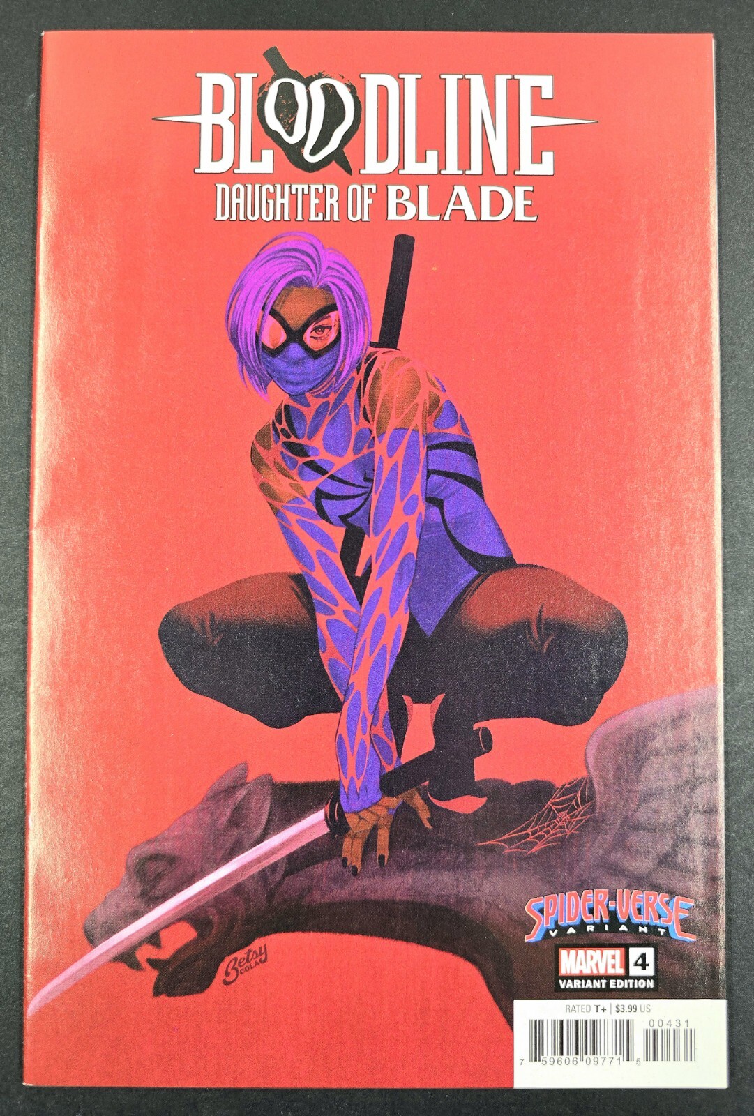 Bloodline Daughter of Blade #4 (2023) Betsy Cola Spider-Verse Variant ...
