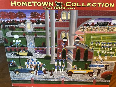 COMPLETE Hometown Collection HOMECOMING CHEZ NOUS 1000 Pc Puzzle #JS | eBay