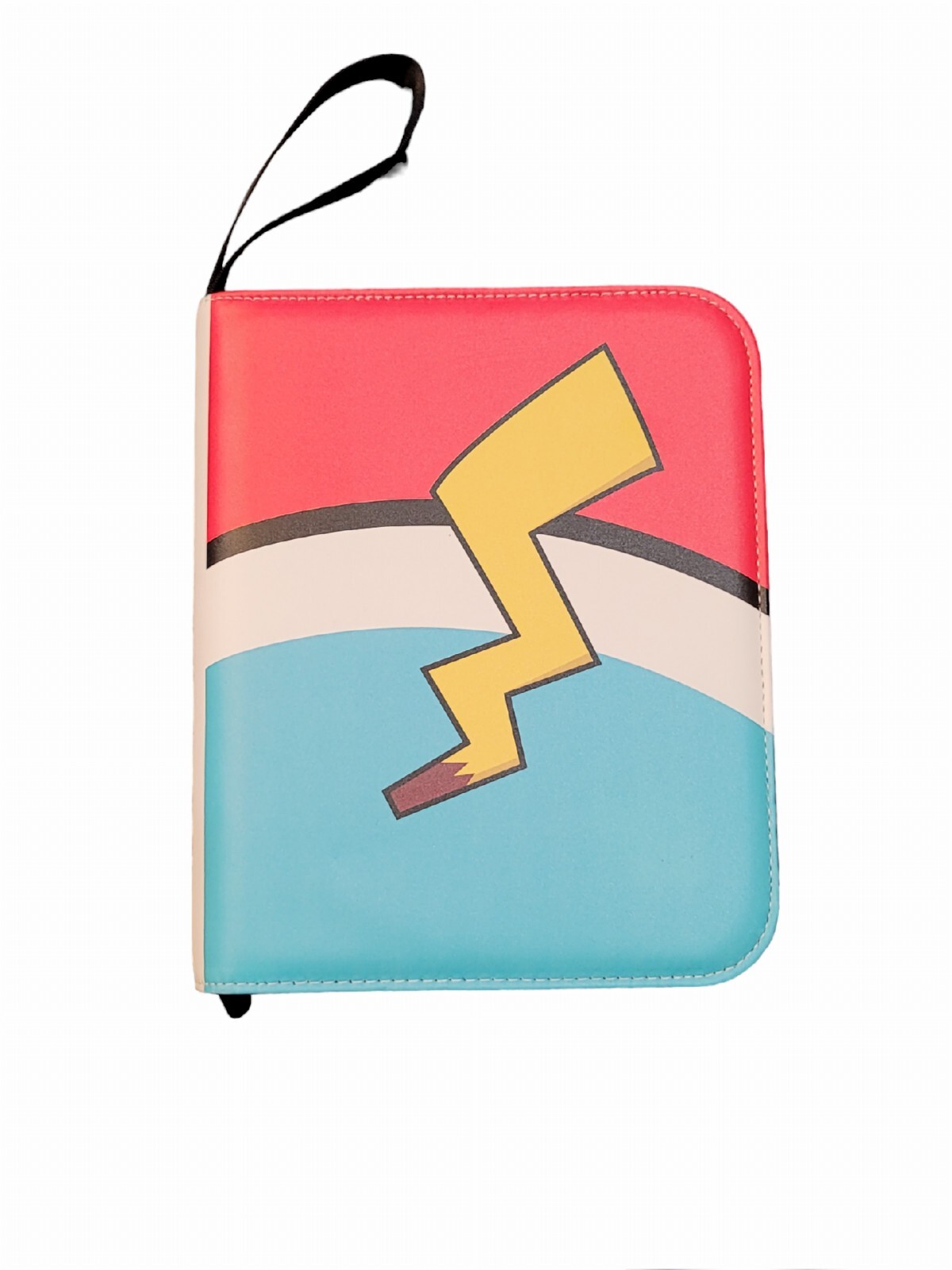 POKEMON Pikachu CARD BINDER 50 Sheets FITS 400 CARDS 4 Pocket Design L ...