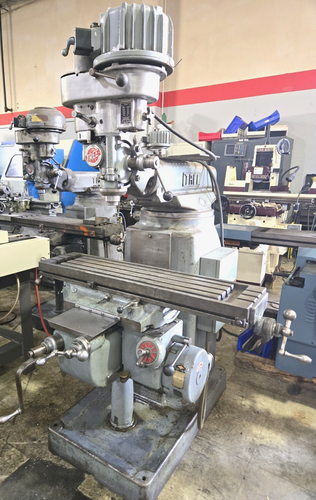 TREE 2UVR 10"x42" Table 1½ HP VARIABLE SPEED MILL w/ Power Feed | eBay