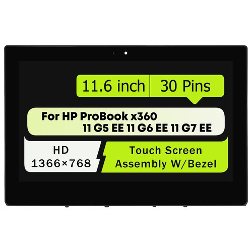 Screen Replacement New for HP Probook X360 11 G5 G6 G7 EE LCD Display ...