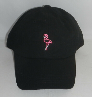NEW Chubbies Brand The Black Flamingo Hat Baseball Hat Cap | eBay