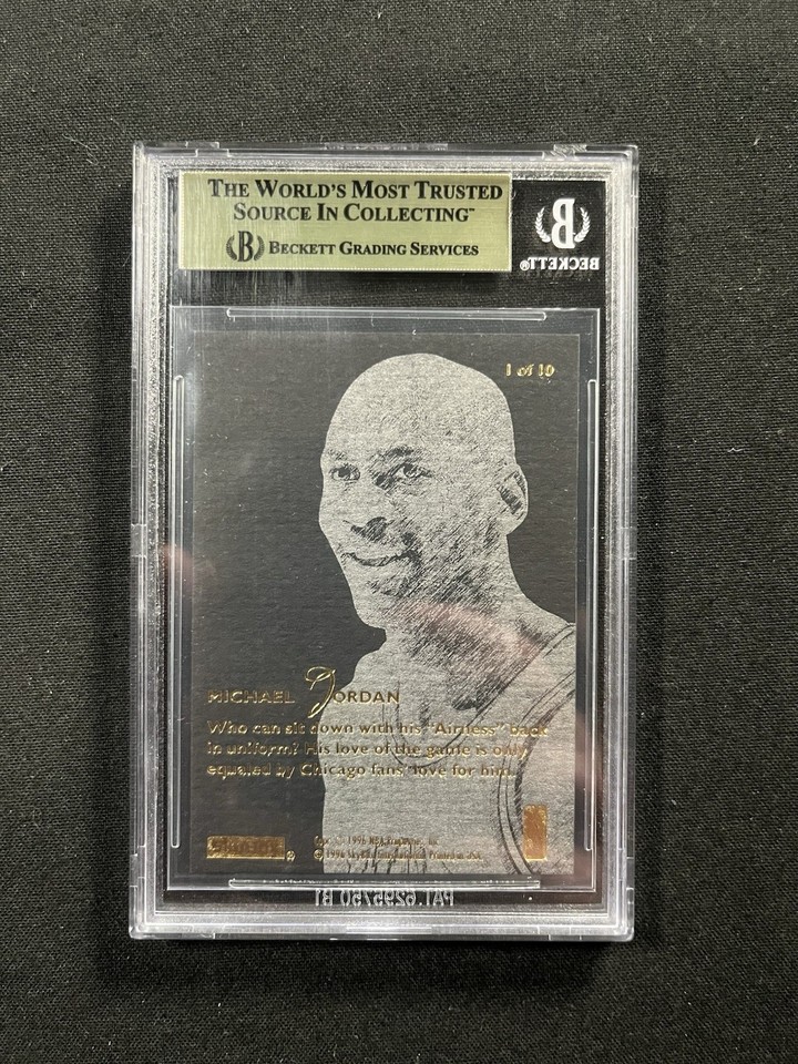 1995 Skybox E-XL Natural Born Thrillers #1 Michael Jordan HOF BGS 9.5 ...
