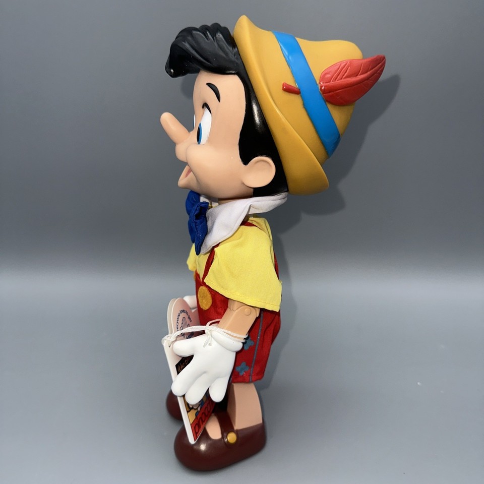 Vintage Disney Applause Pinocchio Posable Doll Toy Walt Disney Jointed ...