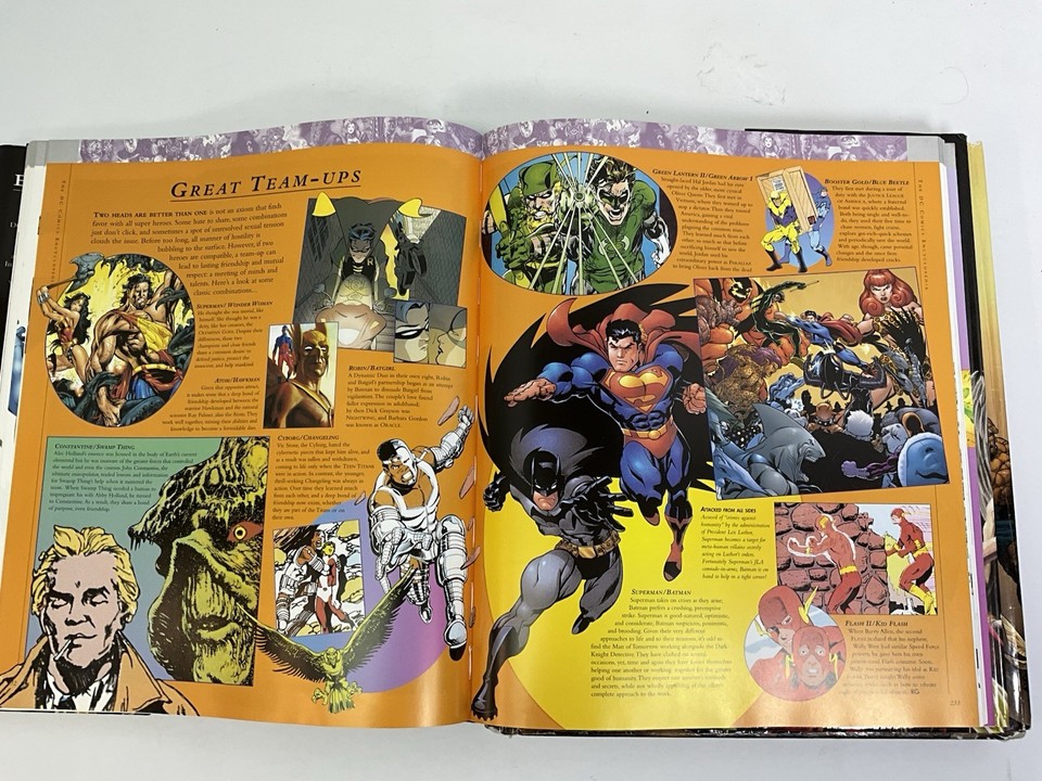 DC Comics Encyclopedia (2006) & MARVEL Encyclopedia (2006) HC DJ - VG ...