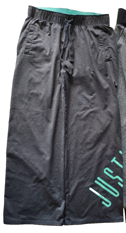 Lot of Justice Brand Girl's Pants Joggers Size 8 Two Pair Gray with ...