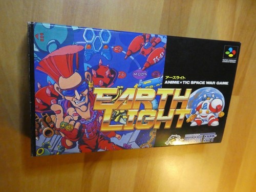 GAME/JEU SUPER FAMICOM NITENDO NES JAPANESE VERSION Earth Light SHVC-H3 ...