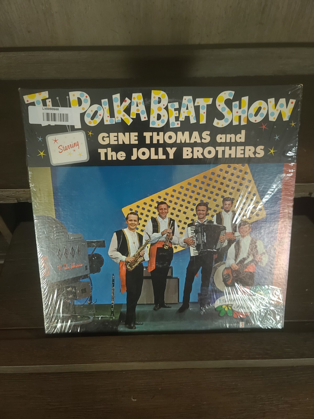 MEGARARE GENE THOMAS AND THE JOLLY BROTHERS THE POLKA BEAT SHOW VINYL ...