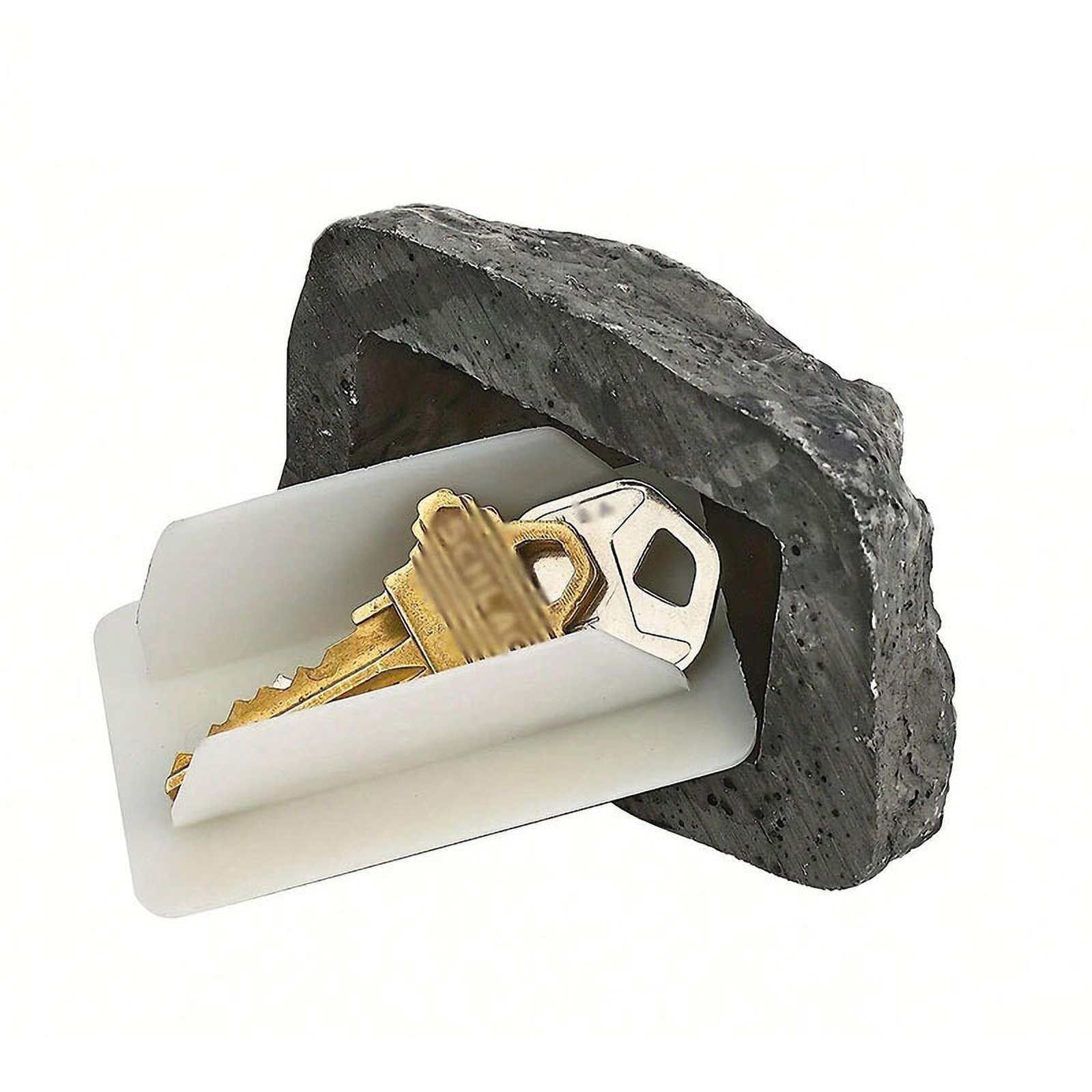 Hide a Key Fake Rock Safe Holder Realistic Stone Hidden Storage Place ...