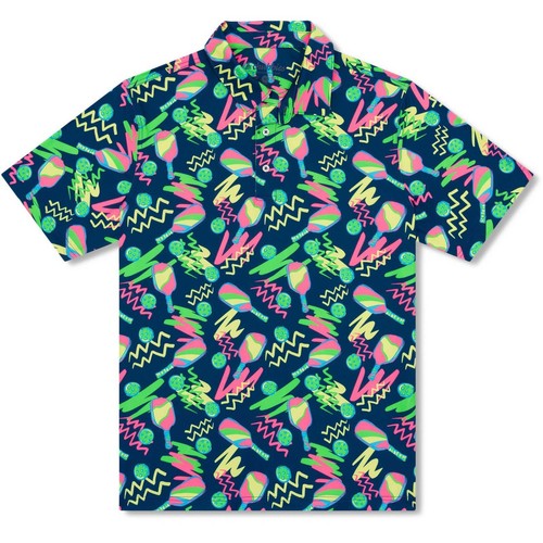 Chubbies the Backhand Winner men's Performance Polo, Navy Pickleball ...