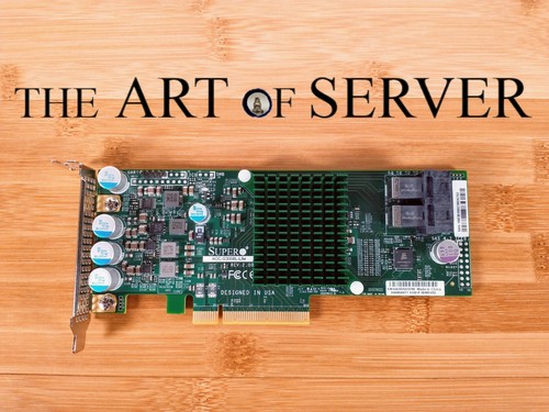 Supermicro AOC-S3008L-L8E 12Gbps SAS-3 HBA P16 IT mode ZFS TrueNAS ...