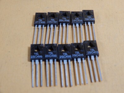 Toshiba? Lot of Ten NOS 2SC495 Transistors | eBay
