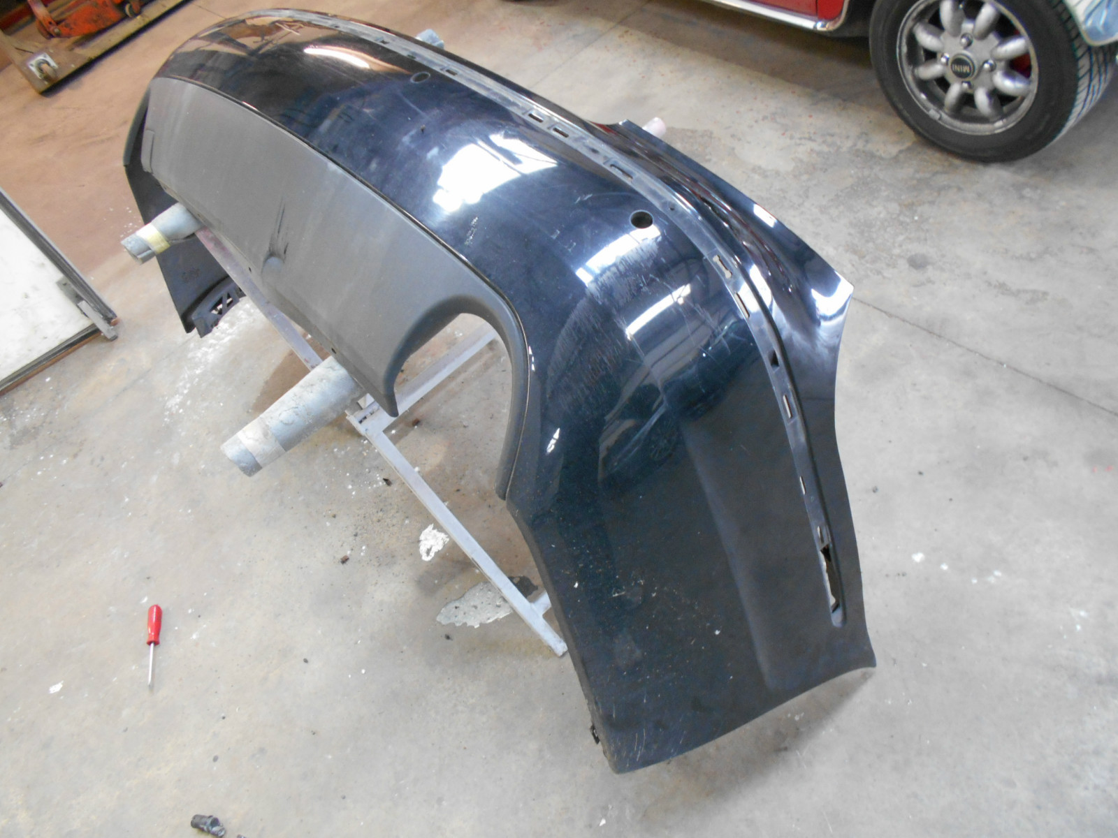 Jaguar S-Type Rear Bumper Skin. Genuine. 2003-2008 Cars. Needs Painting ...