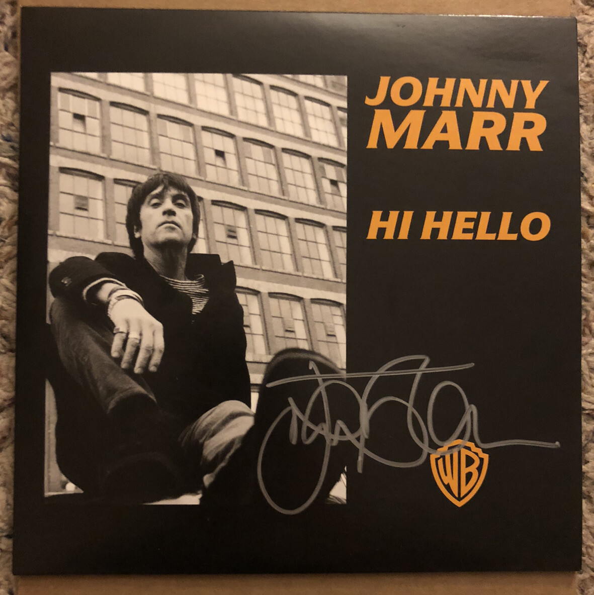 AUTOGRAPHED Johnny Marr Hi Hello Signed 7” Vinyl Record Single | eBay