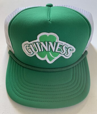 Guinness Lucky Charm Beer Trucker Hat Mesh Hat Snapback Hat Beer Cap ...
