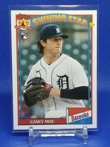 2021 TOPPS ARCHIVE SHINING STAR BAZOOKA RC / CASEY MIZE # 91BZ-4 | eBay