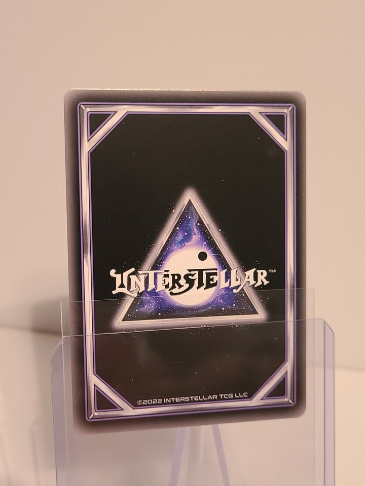 Interstellar TCG Dark Matter Holo Test Card Pre-Kickstarter Limited | eBay