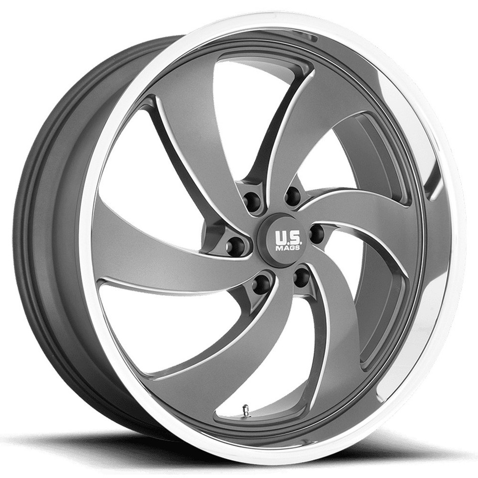 4-New 24" US Mags U133 Desperado Wheels 24x10 6x5.5/6x139.7 25 ...