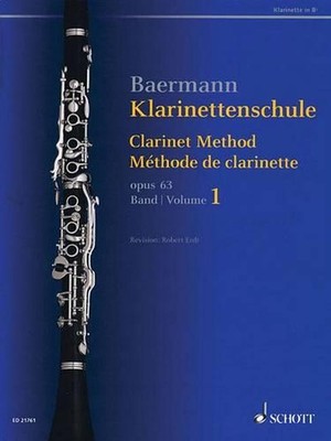 Clarinet Method op. 63 Vol.1: No. 1-33 by Carl Baermann (English ...