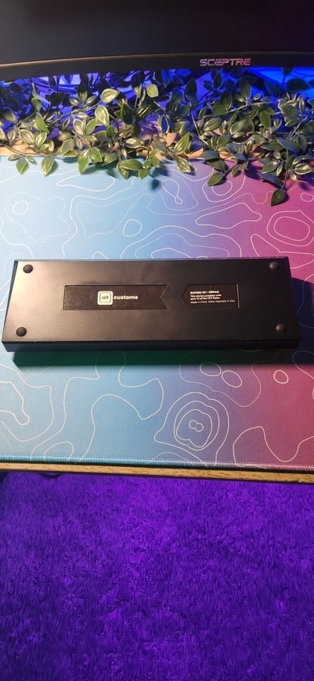 Alt Customs "Cotton Candy" Keyboard With Tactile switchs. Exceeds In ...