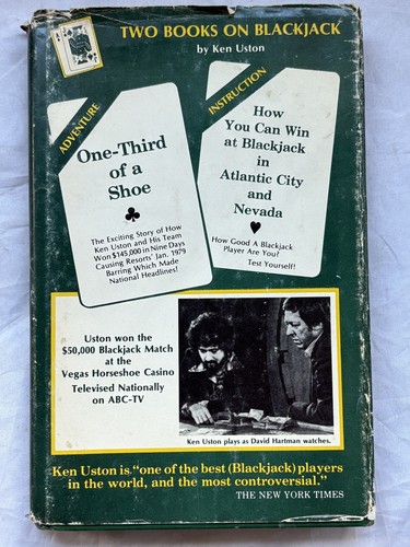 Two Books on Blackjack | Rare First Edition PB 1979 | by Ken Uston ...