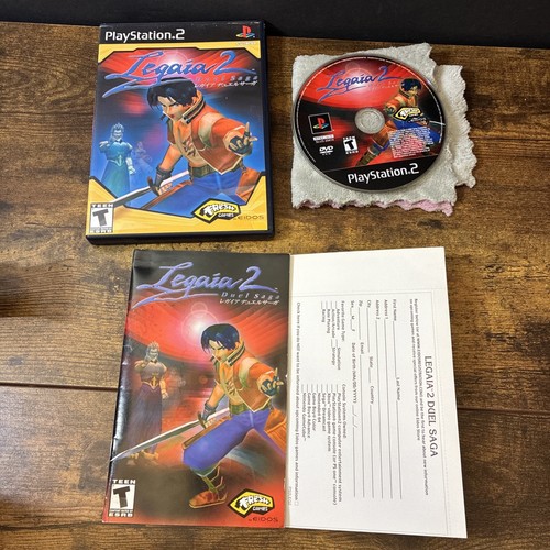 Legaia 2: Duel Saga Sony Playstation 2 PS2 2002 Complete CIB W/ Reg ...