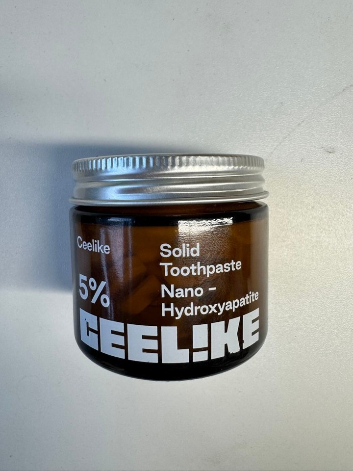 CEELIKE 5% Hydroxyapatite Solid Toothpaste ? Enamel Strengthening - 62 ...