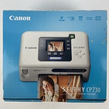 Canon SELPHY CP730 Compact Digital Photo Printer Complete E3 for sale ...