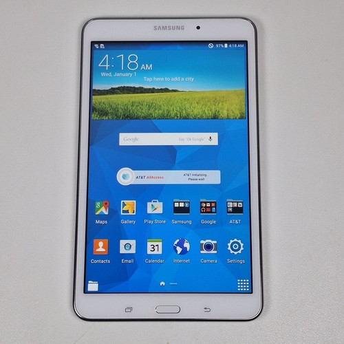 Samsung SM-T337A 8" White 16GB Android Tablet (AT&T) | eBay