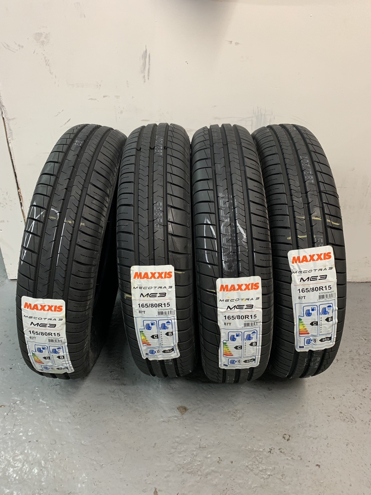 4 x 165/80 R15 Maxxis Mecotra 3 ME3 87T 165 80 15 (1658015) - FOUR ...