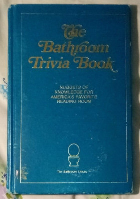 The Bathroom Trivia Book 1986 | eBay