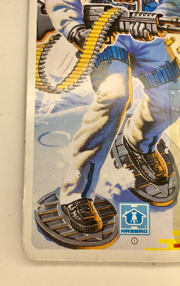 GI JOE SUB-ZERO FIGURE 1989 sealed on rough CARD MOC | eBay