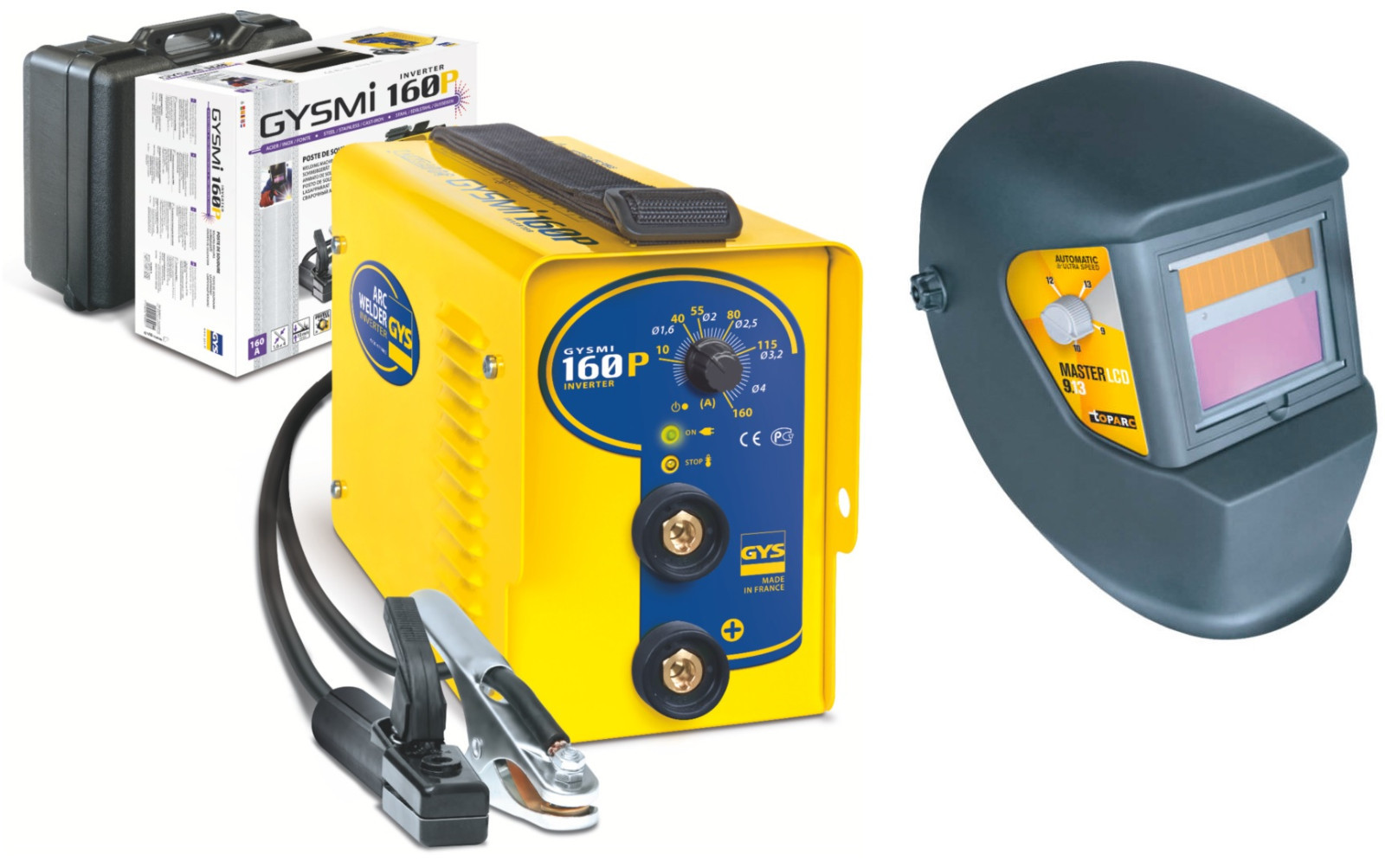NEW Gysmi 160P Inverter Arc Welder + Free Auto Helmet | eBay