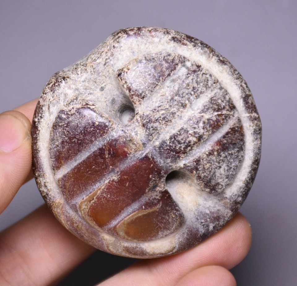 5.5CM China hongshan Culture Old Jade Carve tortoise Turtle shell ...