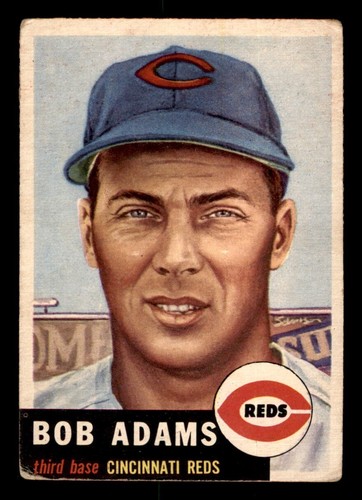 1953 Topps Baseball #152 Bob Adams GD *h1 | eBay