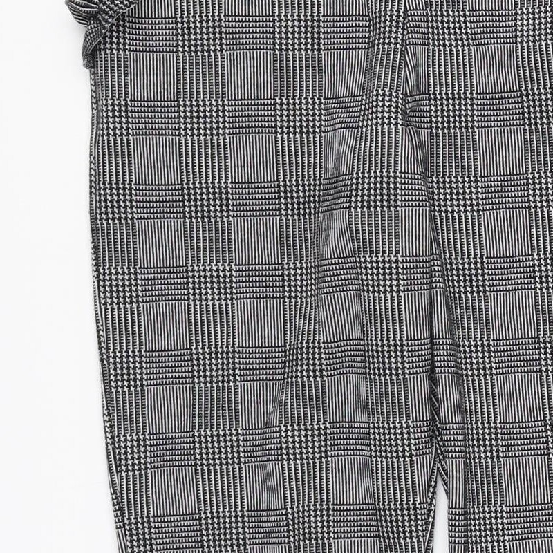 TU Womens Grey Cotton Blend Trousers Size 8 L25 in | eBay UK