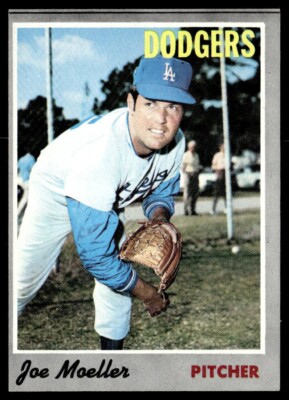1970 Topps Baseball #97 Joe Moeller Los Angeles Dodgers | eBay