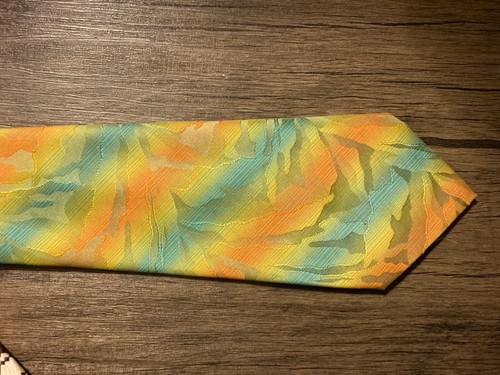 SHALOM Brand Made in Israel Men's Tie Textured Polyester Multicolor | eBay