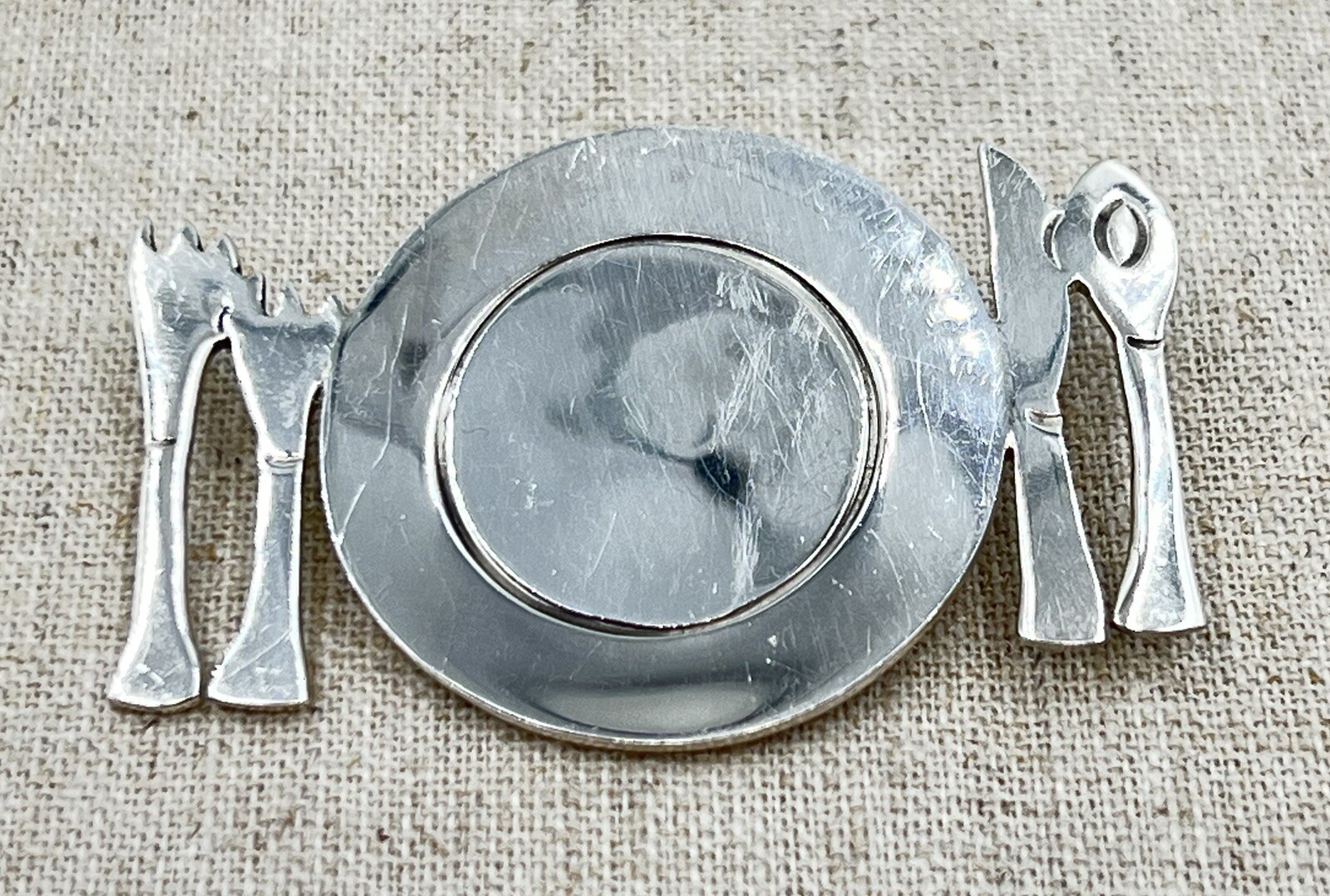 Vintage Mexico 925 Te – 24 Sterling Silver Dinner Pl… - Gem