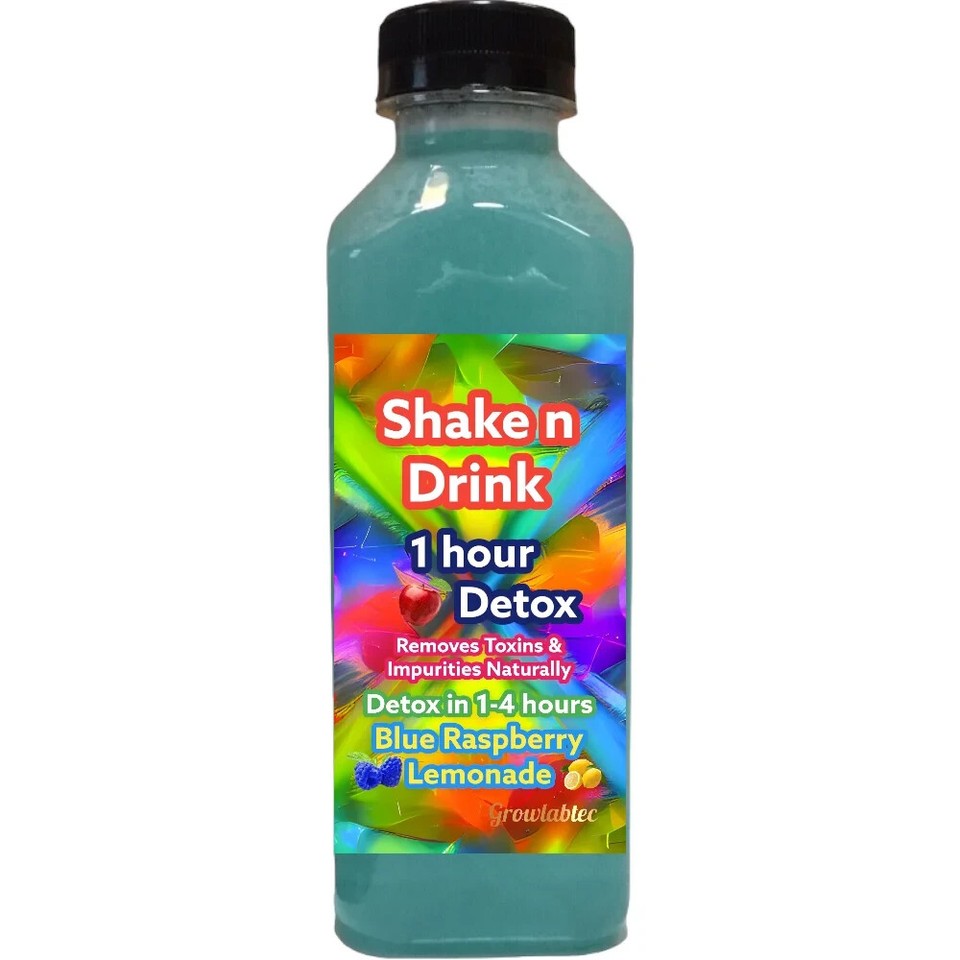 1 Hour Body Detox - Blue Raspberry Lemonade - Formulated for Body Detox ...