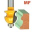 1 pc 1/2" Shank Architectural Specialty Molding F Router Bit sct-888 ...