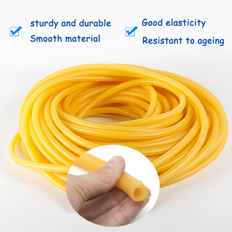 Natural Latex Rubber Hose Tube Elastic Sports Medical Bundling Stretch ...