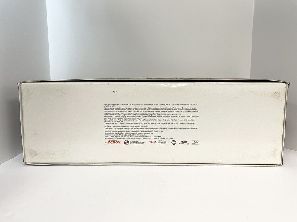 Autographed Gary Scelzi Action 1:24 NHRA Winston Top Fuel Dragster ...