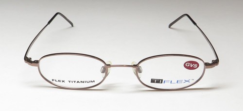 NEW TIFLEX T1516 GLASSES OVAL TITANIUM UNISEX CHOCOLATE FULL-RIM BROWN ...