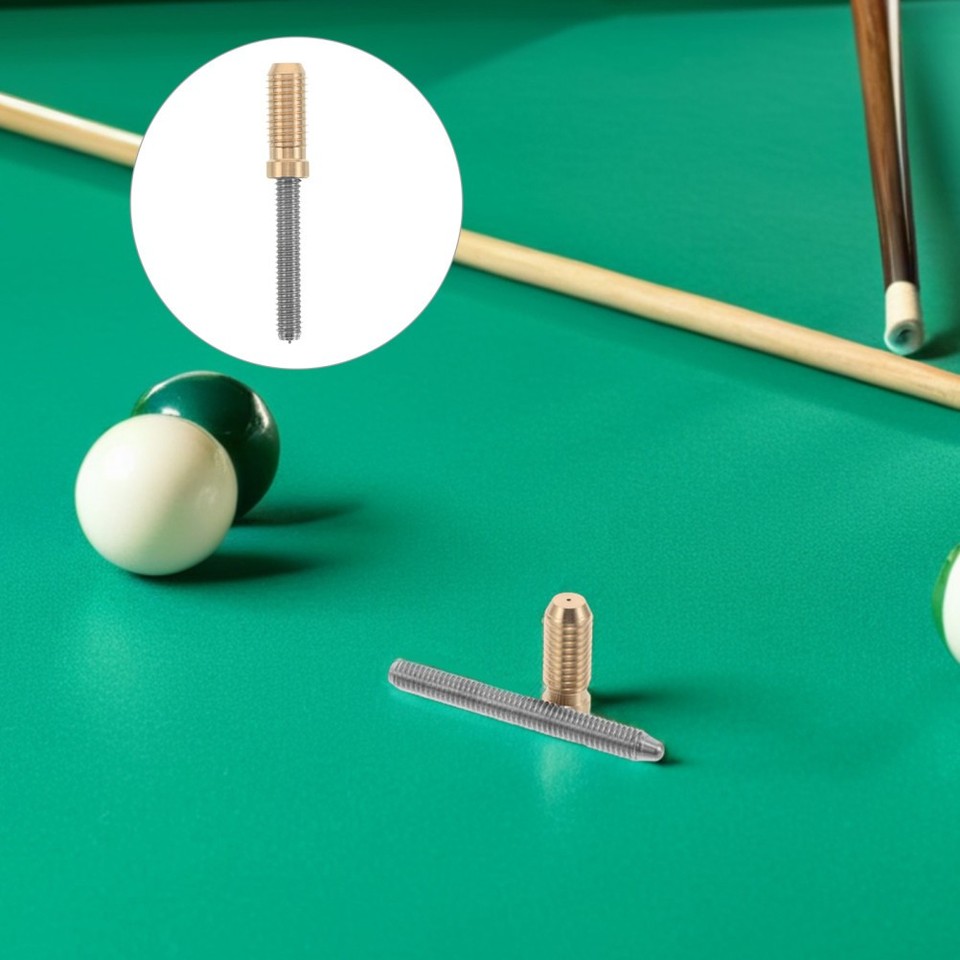 Billiard Cue Teeth Extension Screws Billiards Pool Joint Pin Insert ...