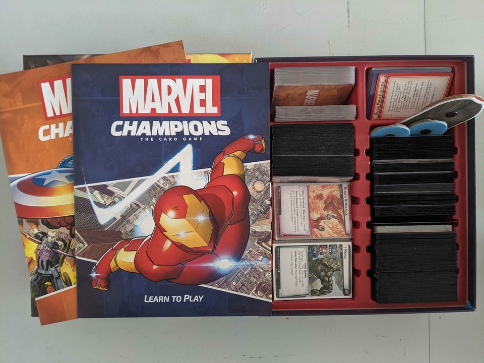 Marvel Champions Collection: Base + 2 Hero Packs | Fully Sleeved | eBay