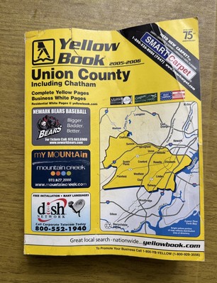 Yellow Pages Book Union City NJ 2005-2006 | eBay